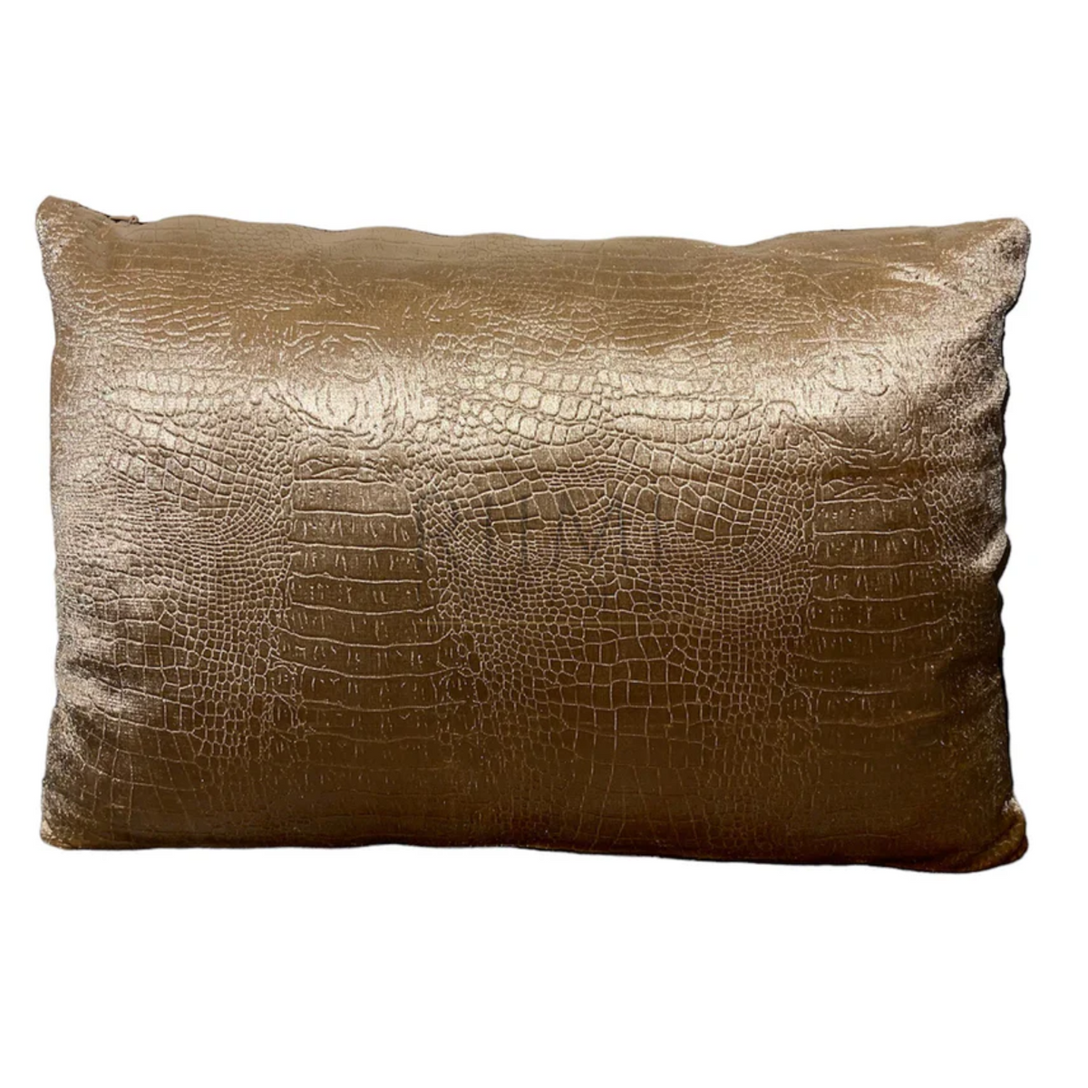 Eric Kuster style kussens croco champagne set 2 stuks langwerpig 50x30 ...
