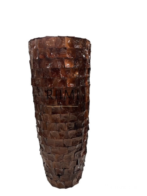 Eric Kuster style schelpvaas bruin 90 cm – RiiMi Living